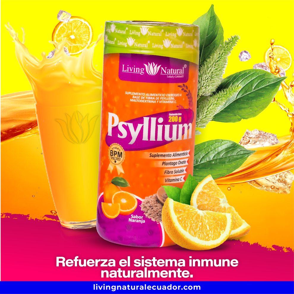 PSYLLIUM | FIBRA | 250 GR – Living Natural Ecuador