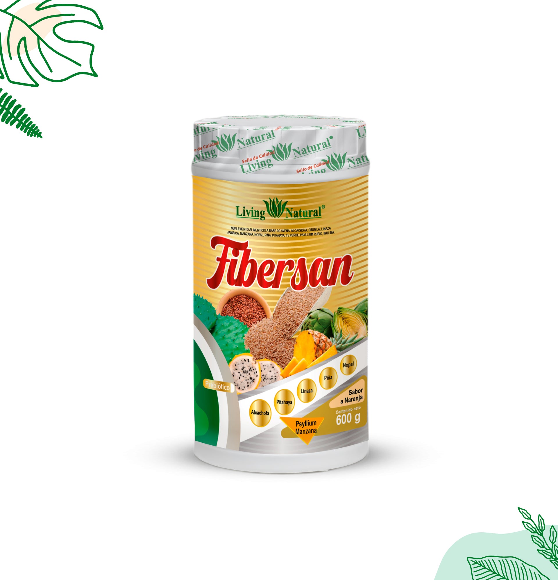 FIBERSAN | 600g – Living Natural Ecuador
